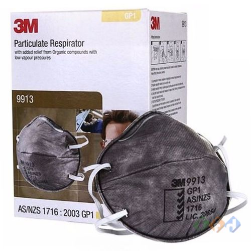 Khẩu trang lọc bụi và hơi hữu cơ 3M 9913